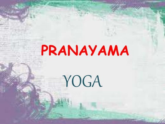 Pranayama | PPT