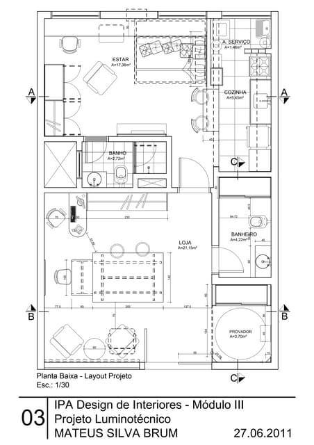 Prancha 08 projeto jk | PDF