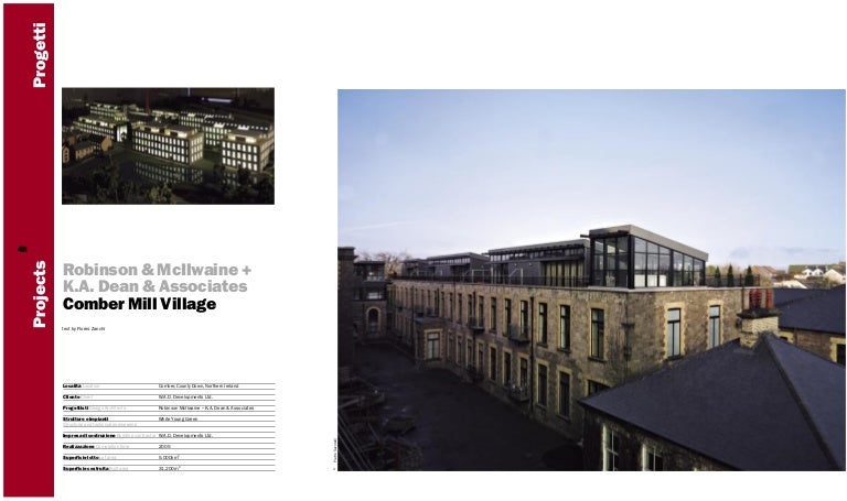 Comber Mill Village, Comber, County Down, Northern Ireland.