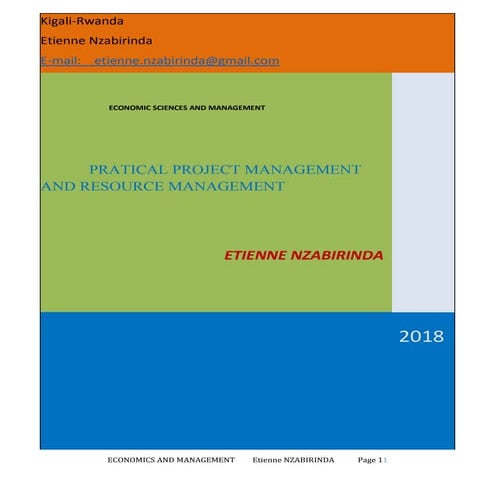Pratical project management and resource management | PDF