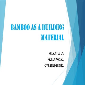 prasad.ppt. BAMBOO AS A BUILDING MATERIAL.pptx