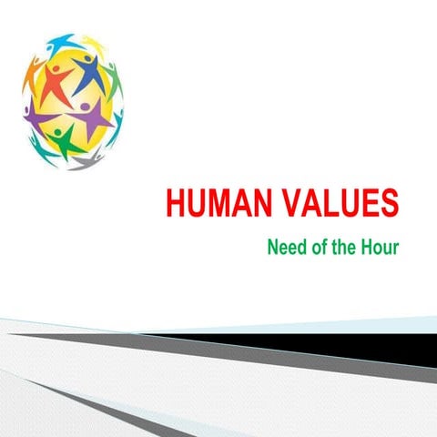 Human values by prasad | PPTX
