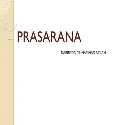 Prasarana | PPTX