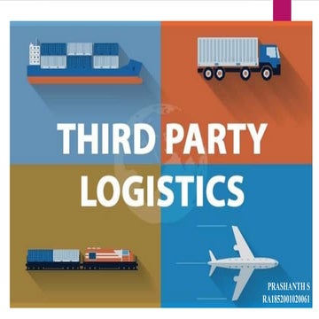 Third-Party Logistics | PPT