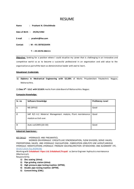 Babu resume. | PDF | Business | Business and Finance