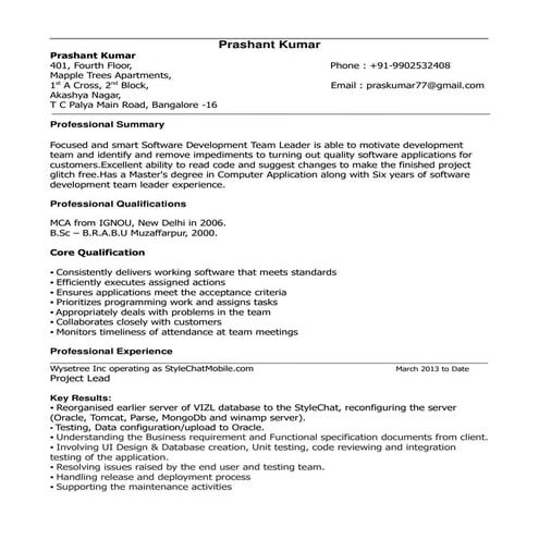 Resume exp-sample04 | DOC