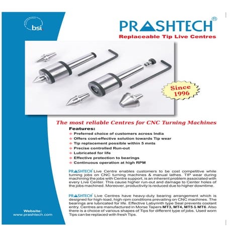 Prashtech Engineers Pvt Ltd., Pune, Precision Machining Components | PDF