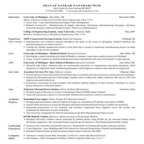 Pratap resume trw | PDF