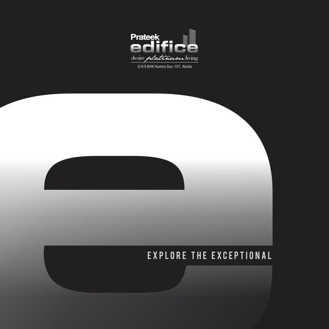 Prateek Edifice 3,4,5 BHK luxury apartments & penthouse in Sector 107 Noida | PDF | Apartments ...