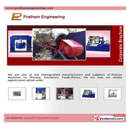 Pratham Engineering, Thane, Process Machinery | PDF