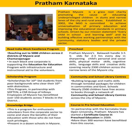 Pratham mysore | PPTX