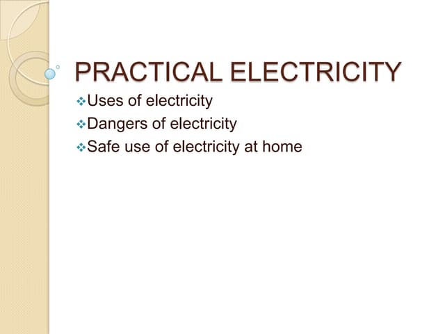 Electrical Power and Energy | PPTX