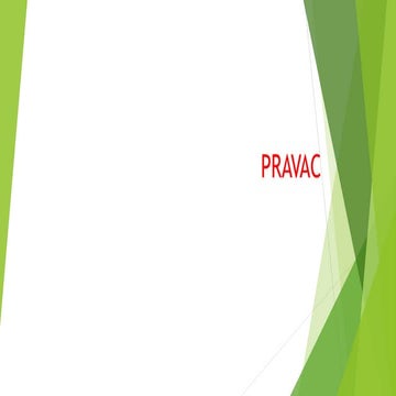 Pravac | PPTX