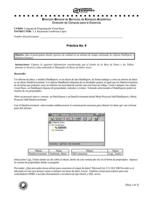 Controles y datos de visual basic | PPT
