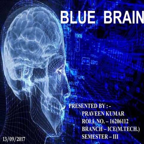 blue brain | PPT