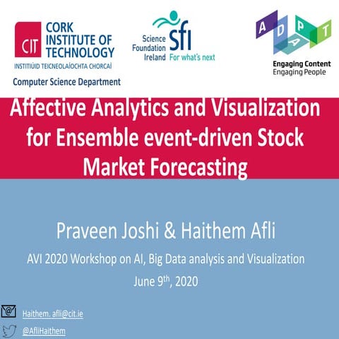 Affective Analytics and Visualization for Ensemble event-driven stock ...