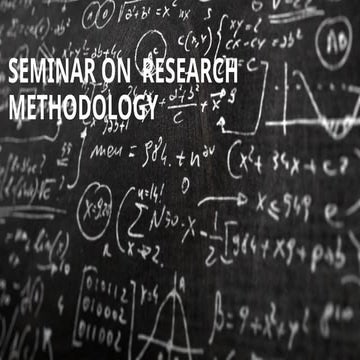 praveen R research ppt for starting for studying | PPTX