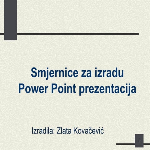 Prezentacije i prezentiranje | PPTX