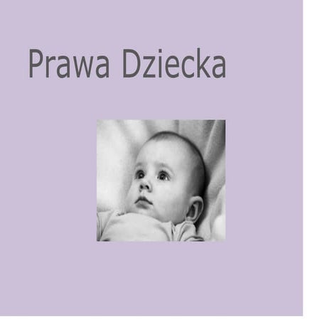 Prawa dziecka | DOCX