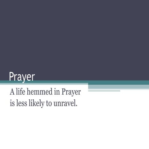 Prayer | PPT