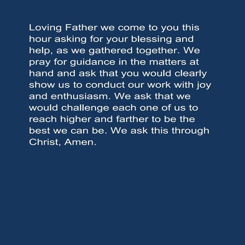 Prayer | DOCX