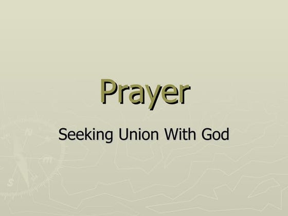 Prayer Presentation | PPT