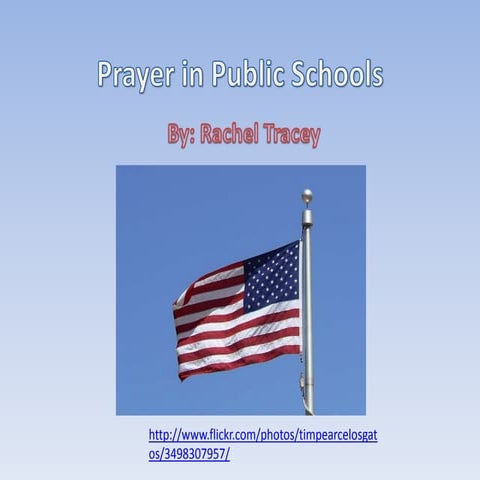 Prayer in public schools | PPTX