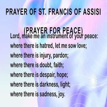 Prayer of St. Francis of Assisi (Prayer for Peace).pptx