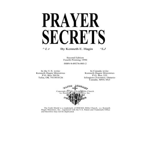 Atomic power of prayer part 1 10 (full version) transcribed | PDF