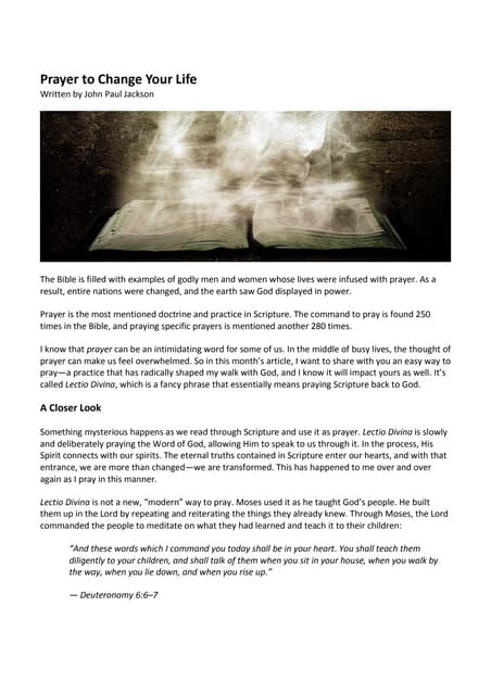Guided Prayer Circuit | PDF | Spirituality | Religion & Spirituality