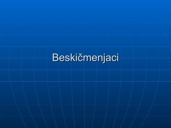 6. разред Грађа и разноврсност животиња - бескичмењаци.pptx