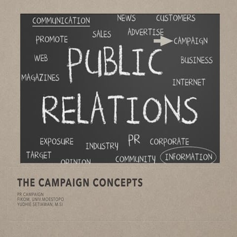 PR Campaign Concept | PDF