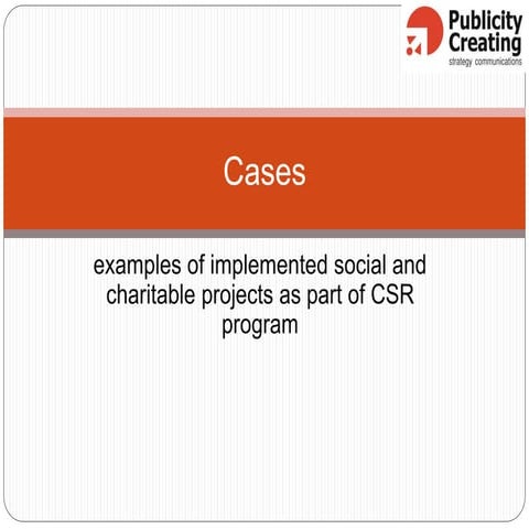 Csr (Corporate Social Responsibility) | PPTX