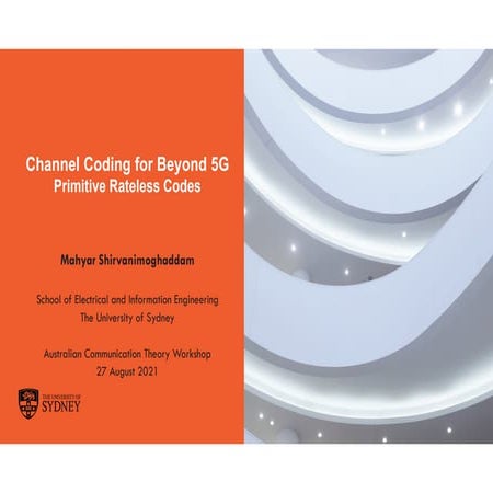 Channel Coding for Beyond 5G: Primitive Rateless Codes | PDF