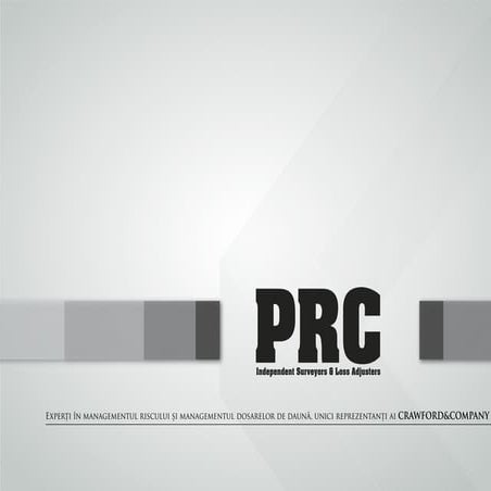 PRC Prezentare Generala | PPT