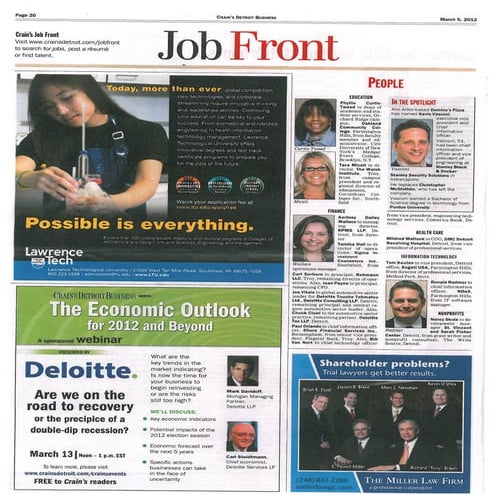 In the News! Ronald Redmer new CIO | PDF