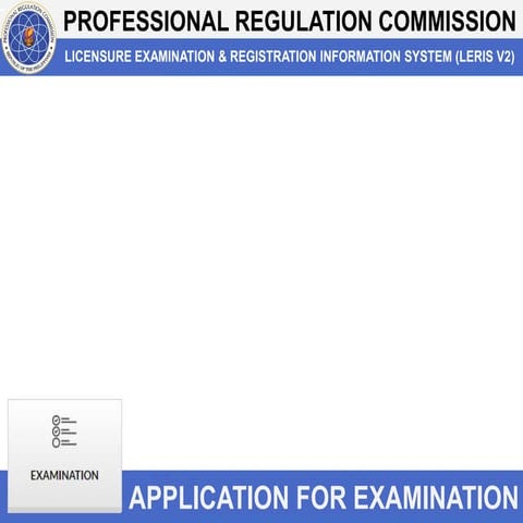 Prc Step by step exam application - updated | PDF