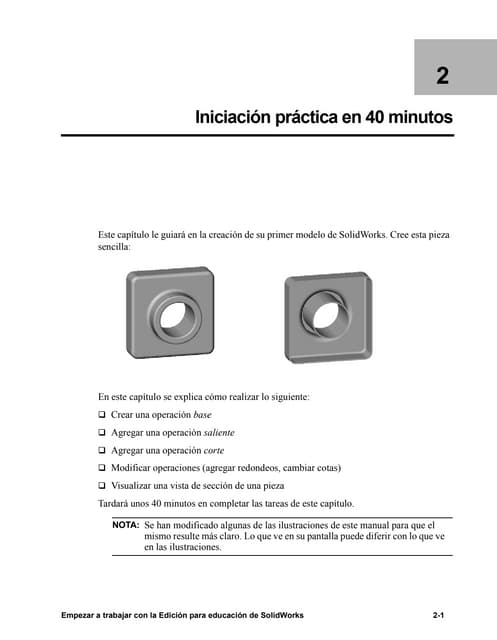 Diseño de moldes con solidworks | PDF