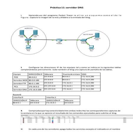 Práctica 11 | DOCX | Computing | Technology & Computing