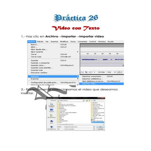 Práctica 26 | DOCX | Technology & Computing