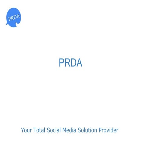 PRDA Company Presentation 2011 | PPT