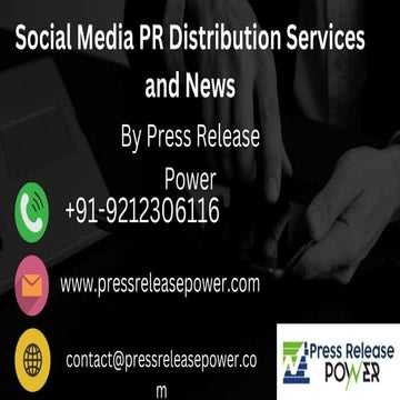 PR Distribution Services .power point presentation | PPT