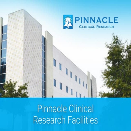 Pinnacle Clinical Research Facilities | PPT