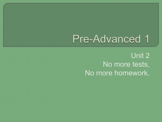 Pre advanced 1- unit 6 - fears and phobias | PPT