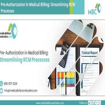 Pre-Authorization in Medical Billing Streamlining RCM Processes.pptx