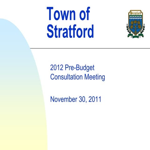 Pre budget meeting website slides | PPTX