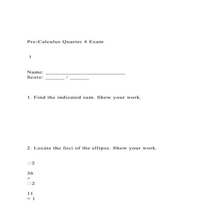 Pre-Calculus Quarter 4 Exam 1 Name ___________.docx