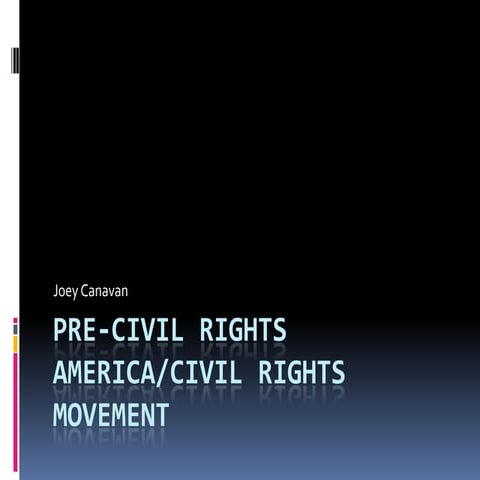 JIM CROW LAW | PPTX