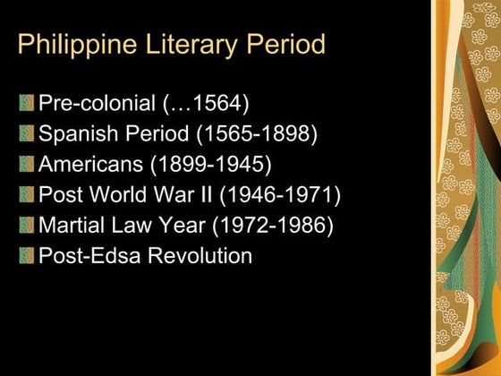 Pre colonial literature | PPT