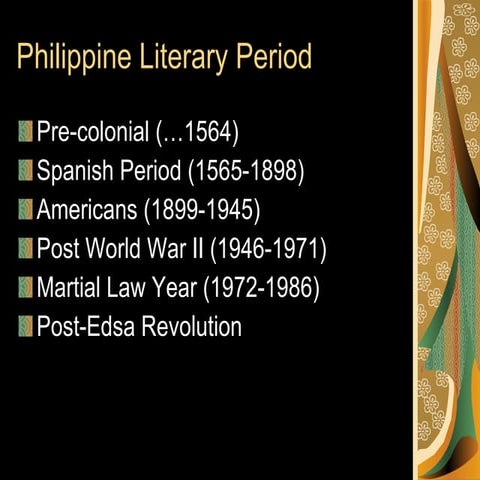 Pre colonial literature-1_ - copy | PPT